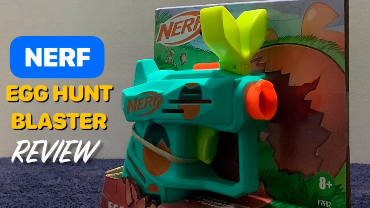 Nerf EGG HUNT! The Nerf Easter Blaster - Is This Nerf’s FIRST Holiday Blaster? #nerfreview - YouTube
