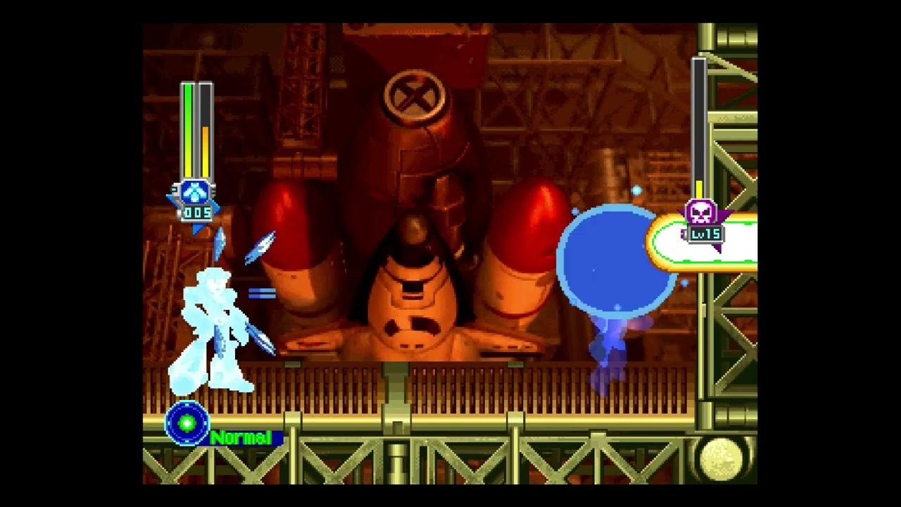Mega Man X5-100% Walkthrough Dynamo 2 (X)-No damage + Xtreme Mode - YouTube