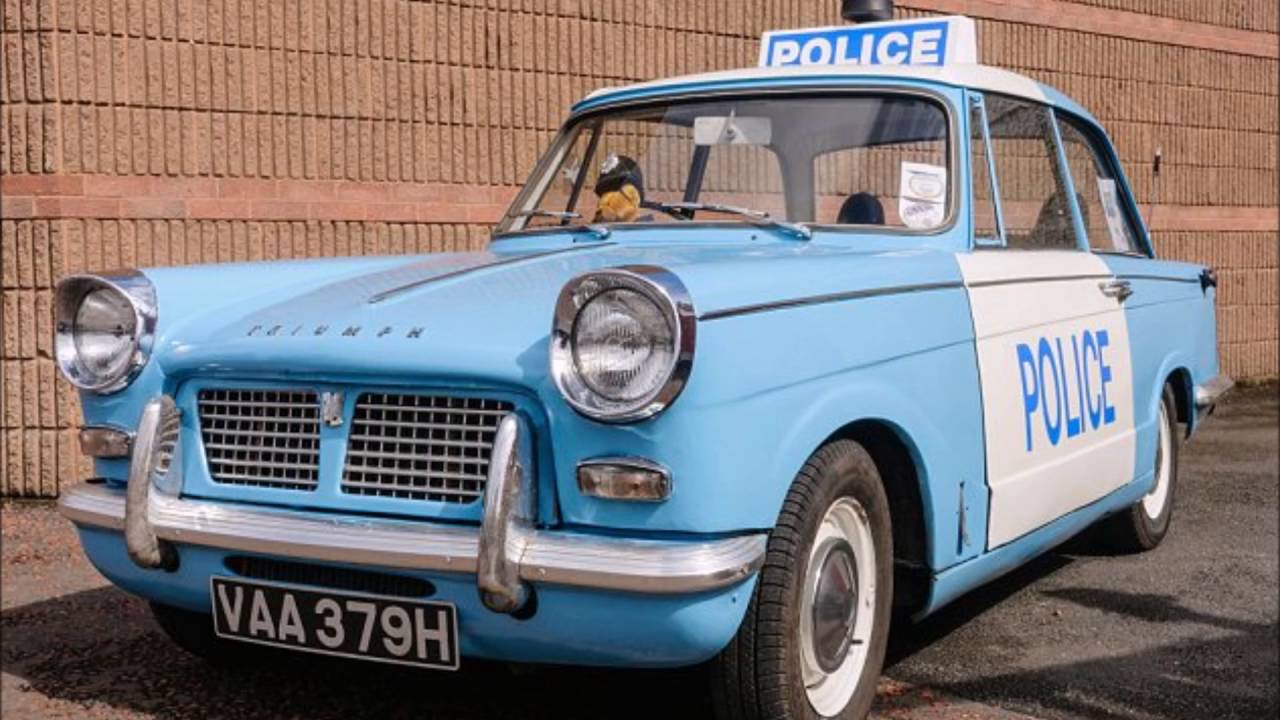 uk poilce cars thorugh the years - YouTube