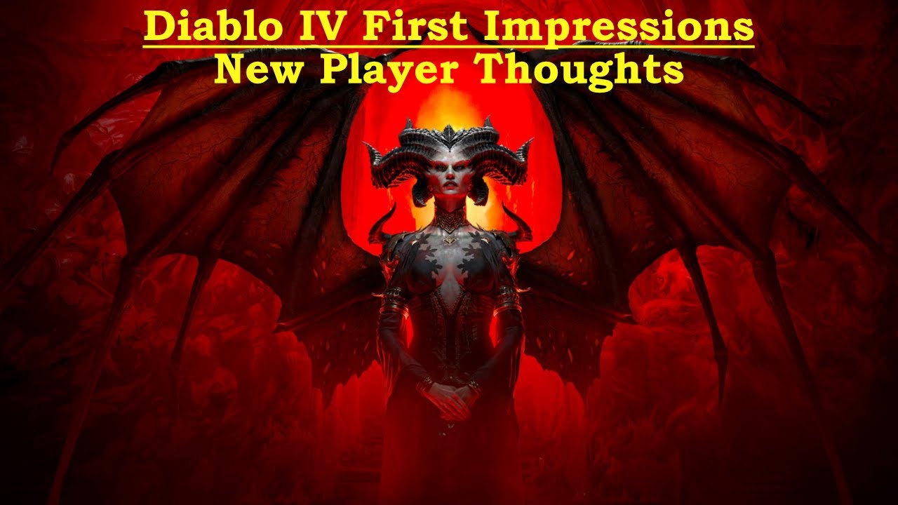 First Impressions as a New Player to Diablo IV - YouTube