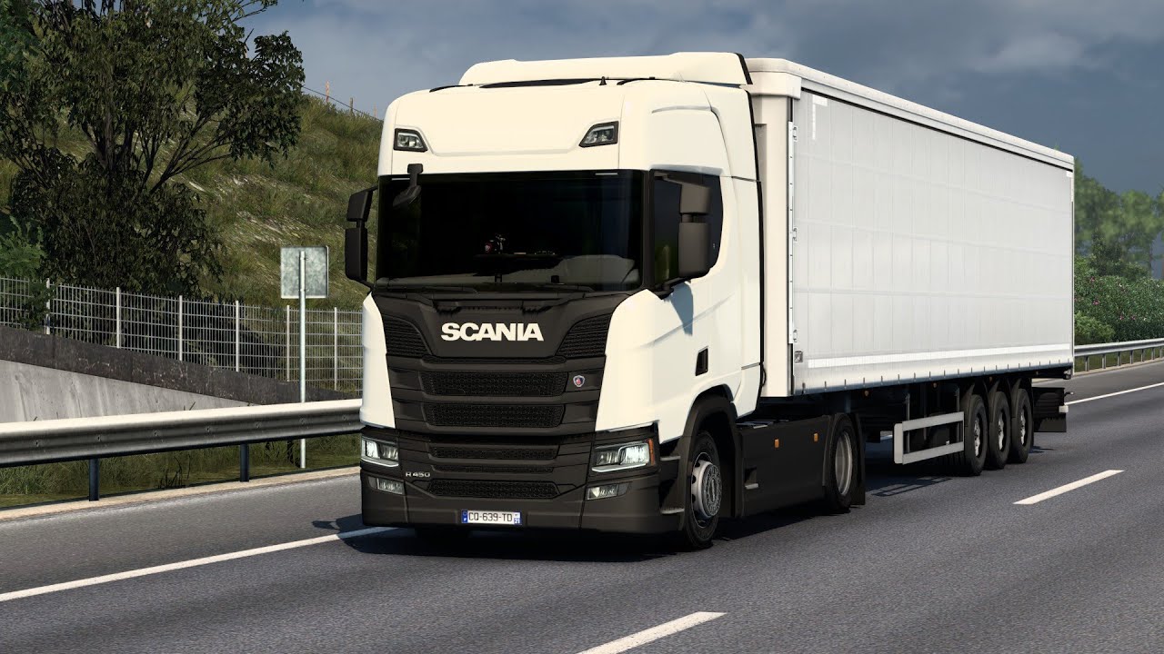 ETS2 SCANİA NEXT GEN R450 İtalya yolları... - YouTube