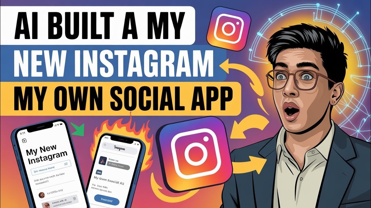 I built A Instagram App - Like Social media platform with AI - YouTube