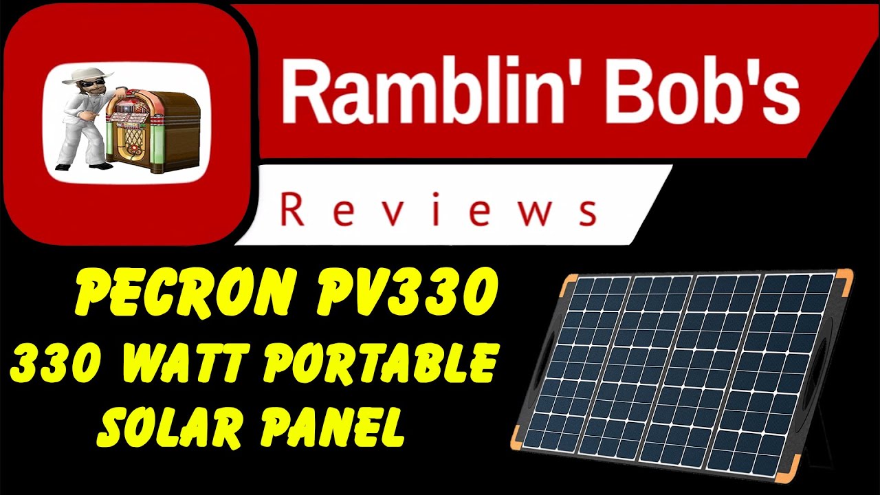 PECRON PV300 Portable Solar Panel (((((UPDATE 3))))) - YouTube
