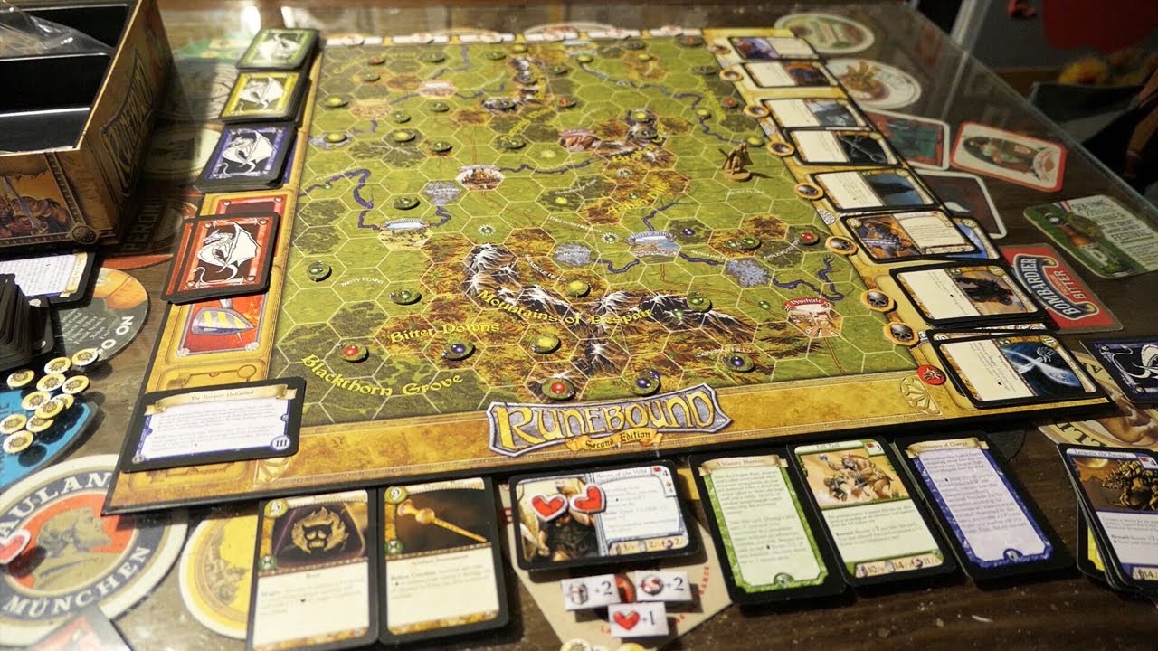 RUNEBOUND 2nd ED ᚠᚢᚦᚨᚱ🧙 - first impressions video + ENDGAME ...