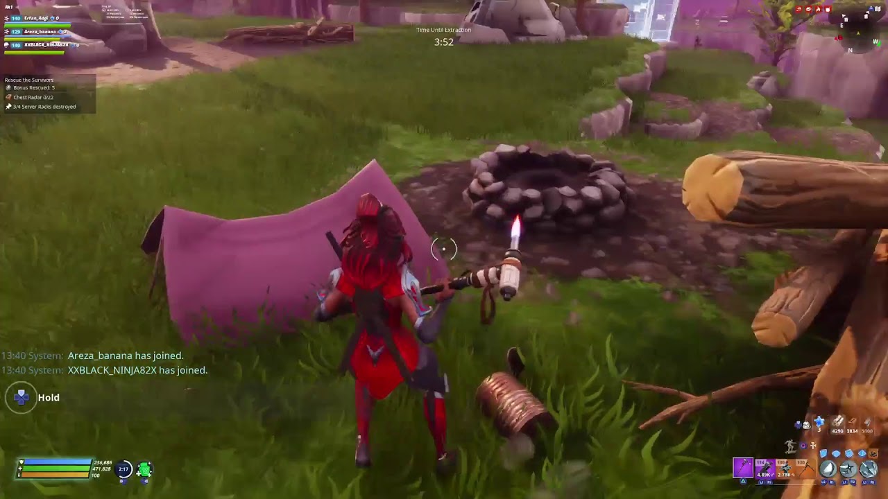 Fortnite/stw farming twin peaks - YouTube
