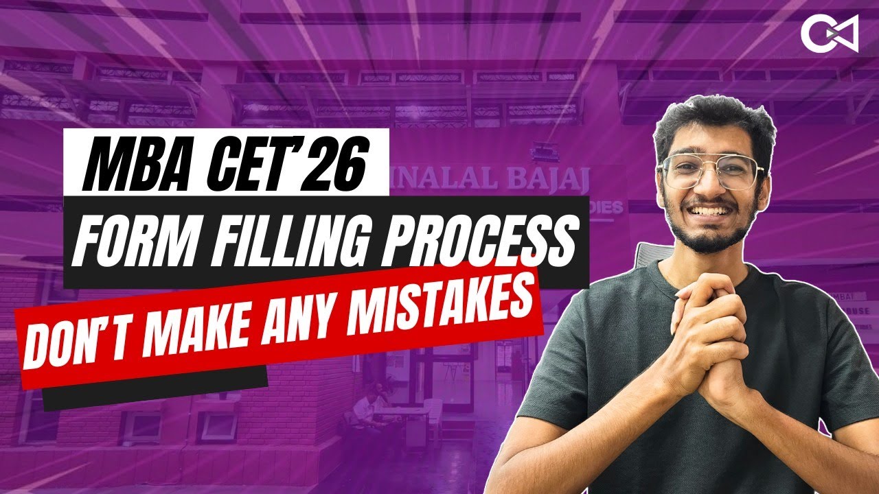 How to Fill MBA CET Form without any mistakes | Crack Every Test ...