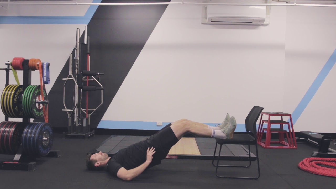 Long Lever Hamstring Bridge │ Absolute Health & Performance - YouTube