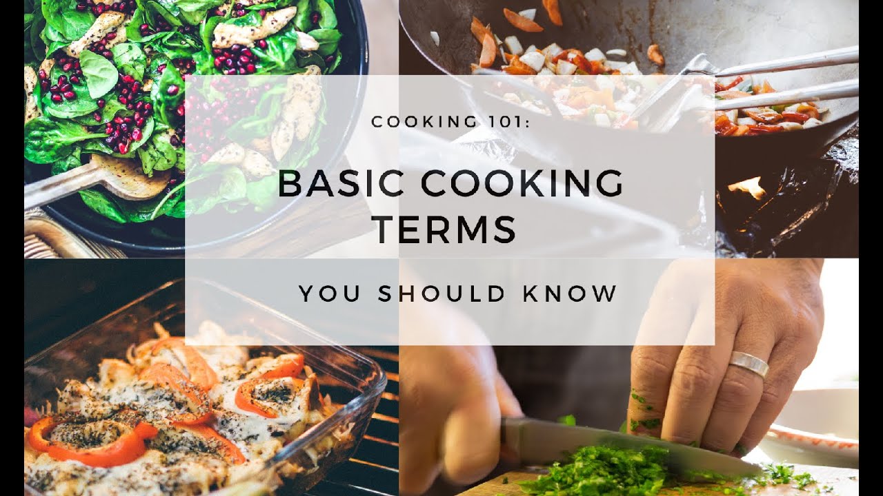 COOKING TERMS AND PROCEDURES | BASIC COOKERY | GRADE 7 AND 8 MONCADA ...