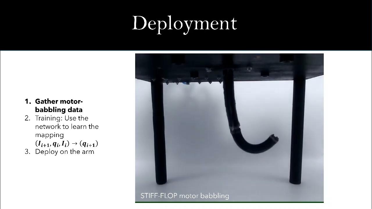 Static Shape Control of Soft Continuum Robots using Deep Visual Inverse Kinematic Models - YouTube