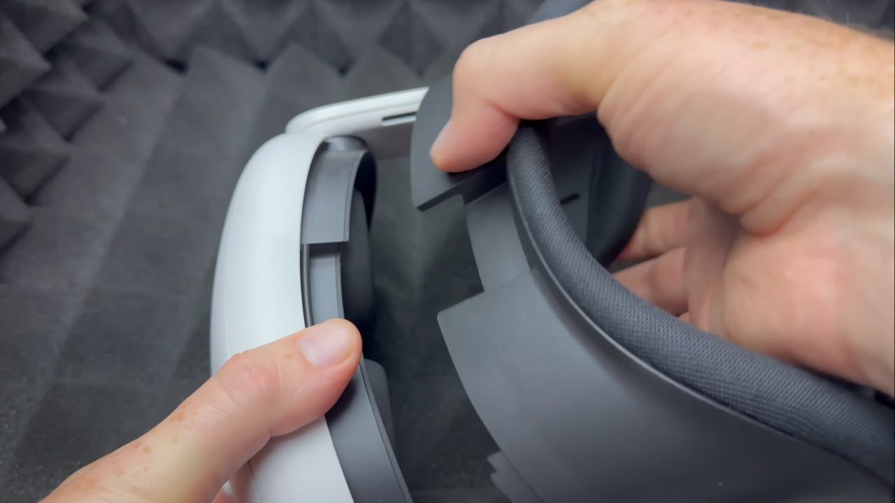 How to Take Off Meta Quest 3 Face Cover / Facial Interface - YouTube