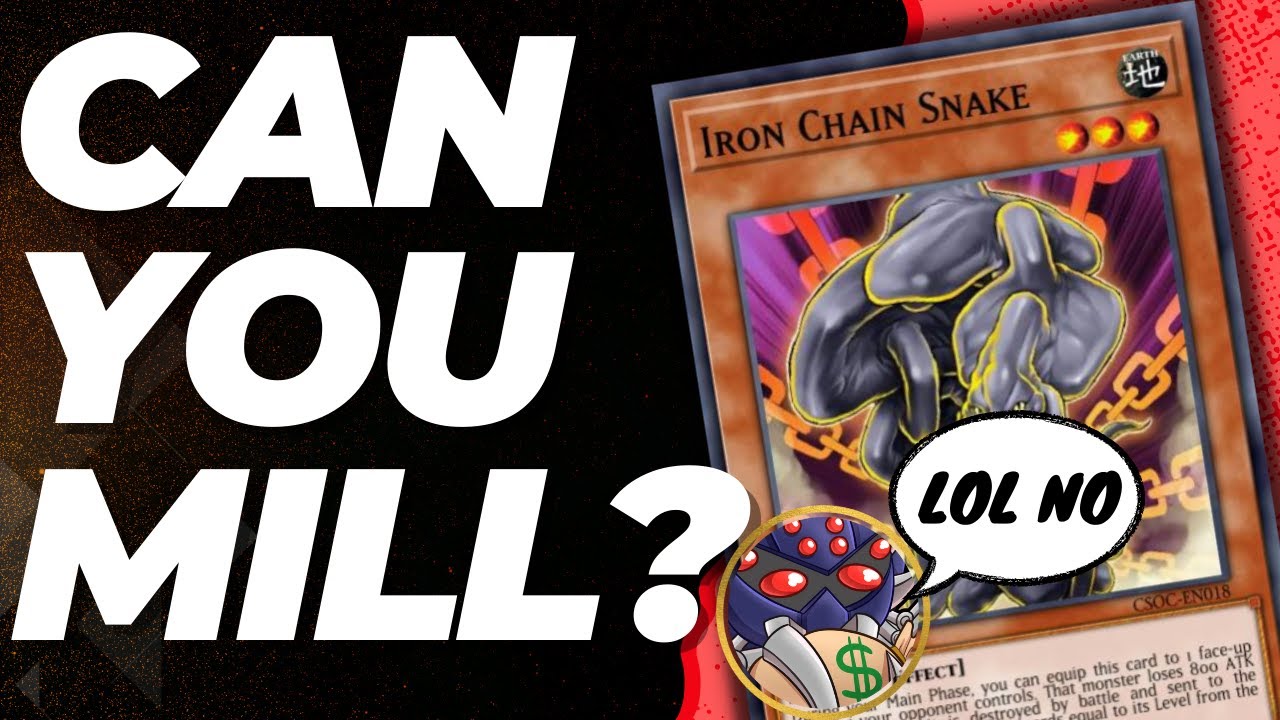 Can We Get Iron Chain Snake Mill To Work?? (lol no) - YouTube