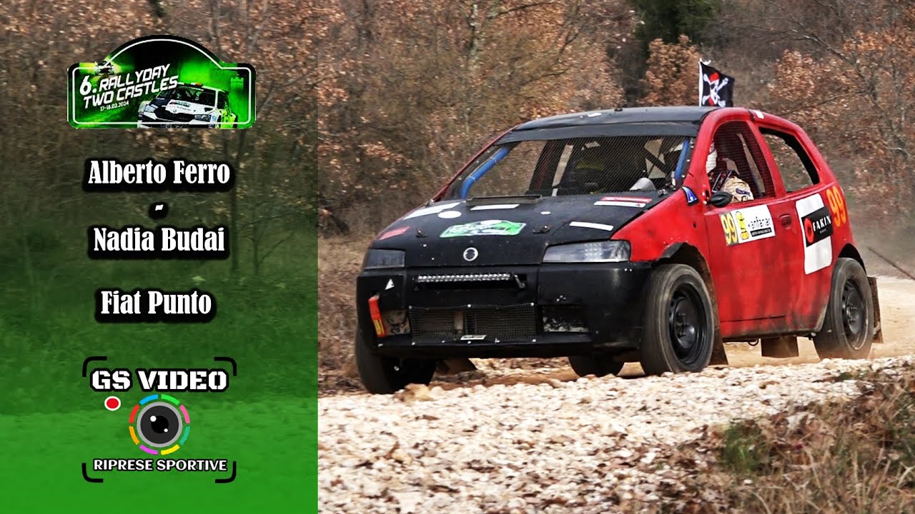 6° RallyDay Due Castelli 2024 | Alberto Ferro - Nadia Budai | Fiat ...