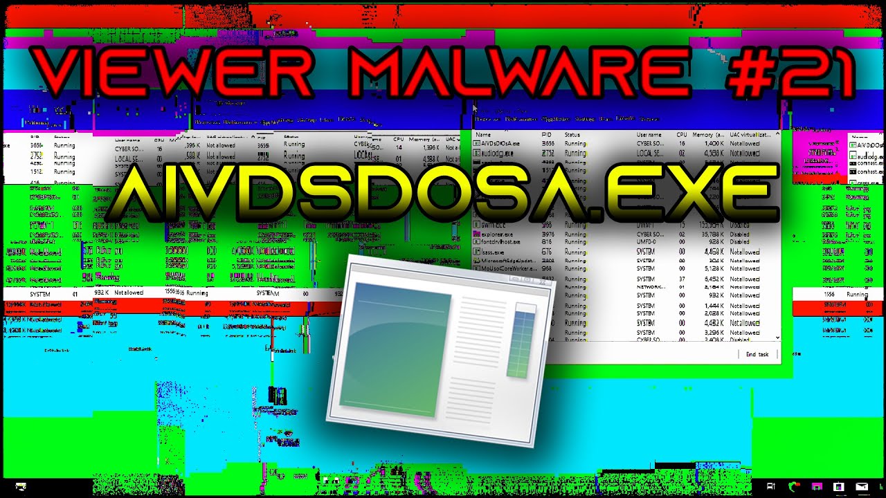 AiVDsDOsA.exe (Very loud trojan!) | VM #21 - YouTube