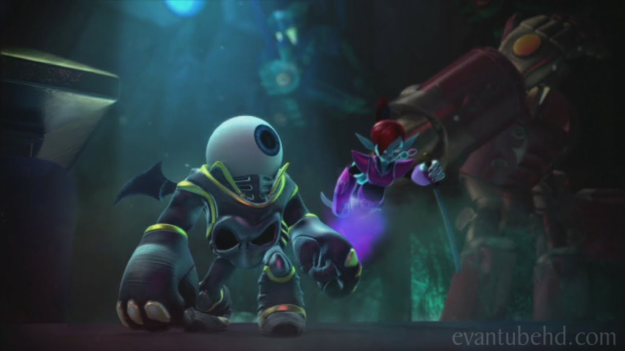 Let's Play SKYLANDERS GIANTS - Chapter 2 Junkyard Isles wtih EvanTubeHD ...