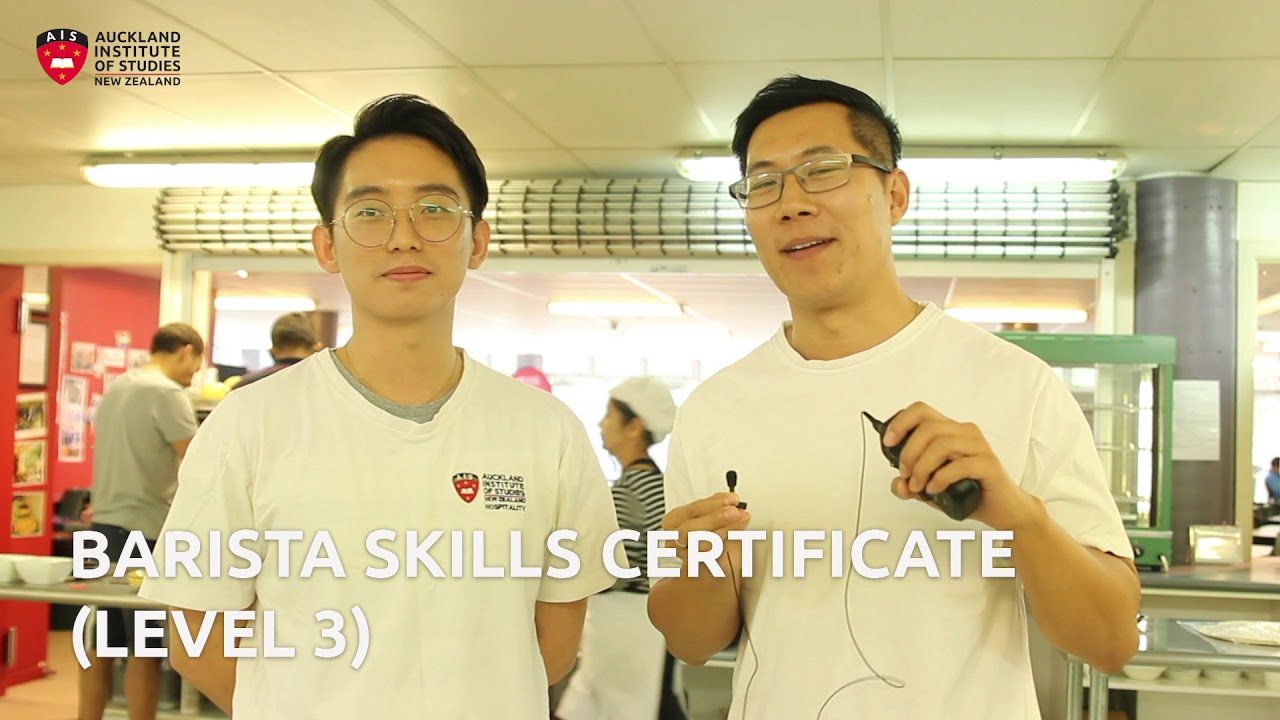 Chinese students learn Barista course at Auckland Institute of Studies ...