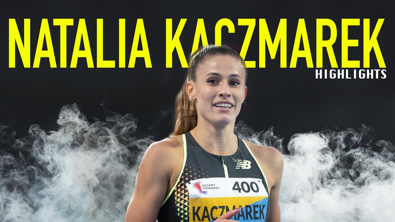 Natalia Kaczmarek Highlights! Polish Sprinter 2024 - YouTube