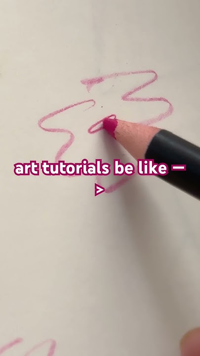 art tutorials be like : - YouTube