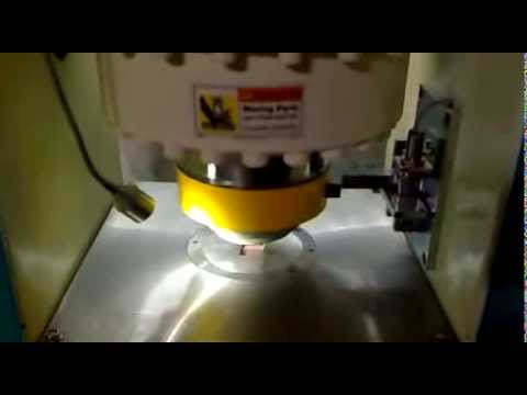 gold & silver coin making machine - YouTube