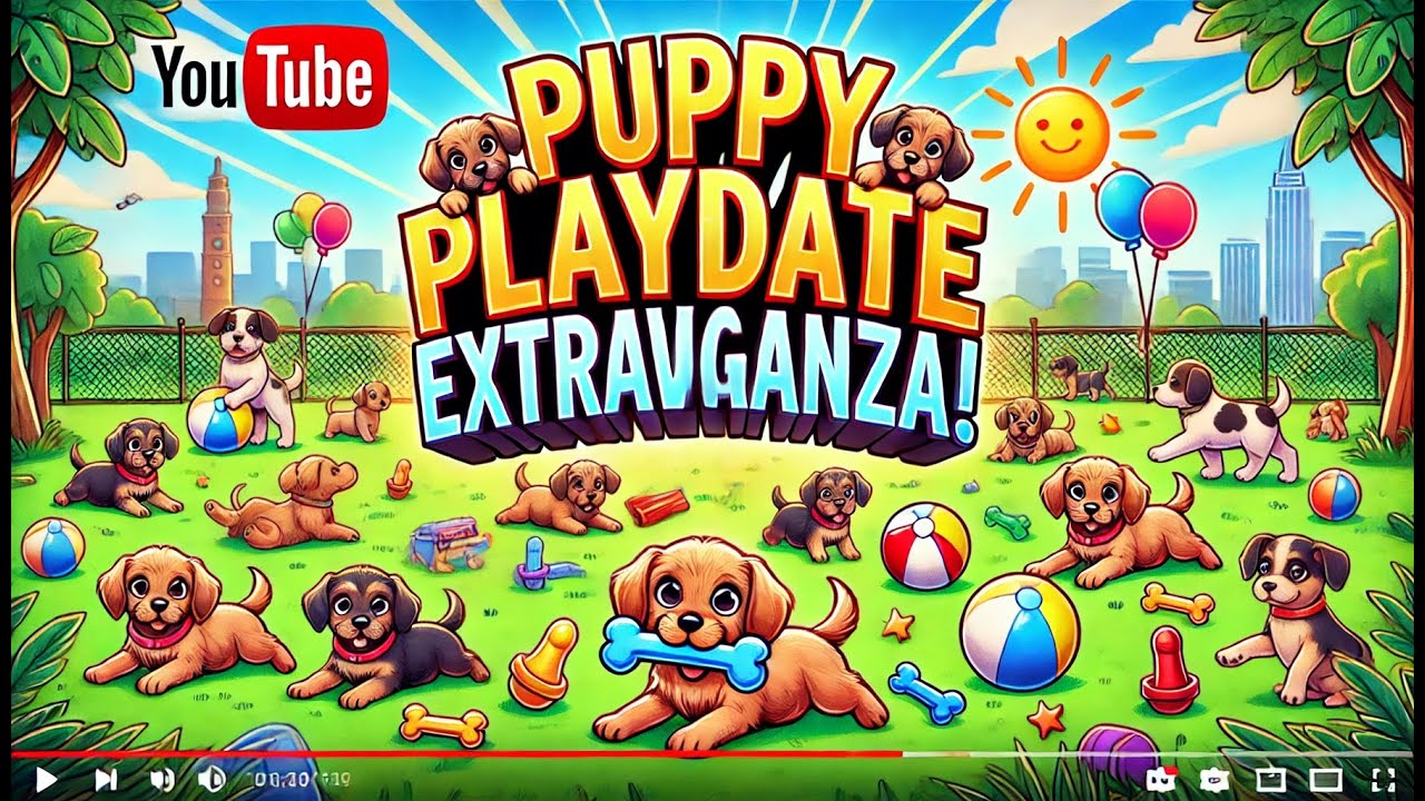"Puppy Playdate Extravaganza!" - YouTube