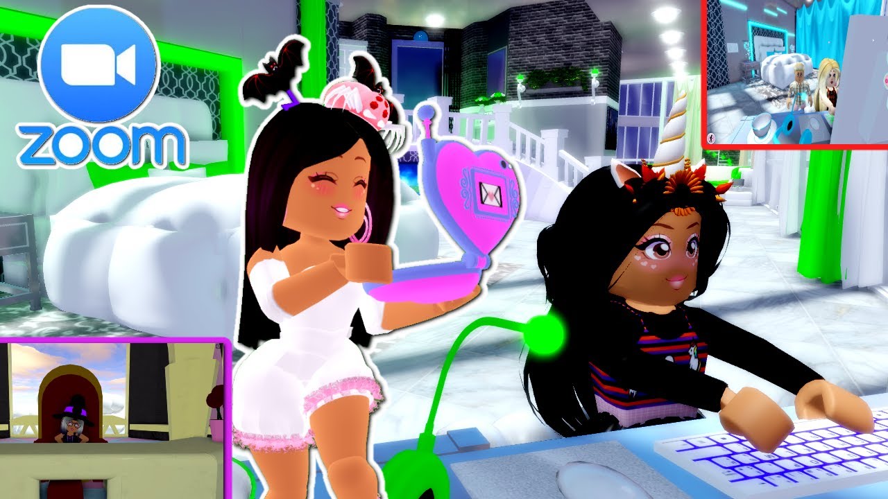 PARENT DAY FOR ZOOM CLASS WAS A DISASTER FOR AMAYA-Royale High - YouTube