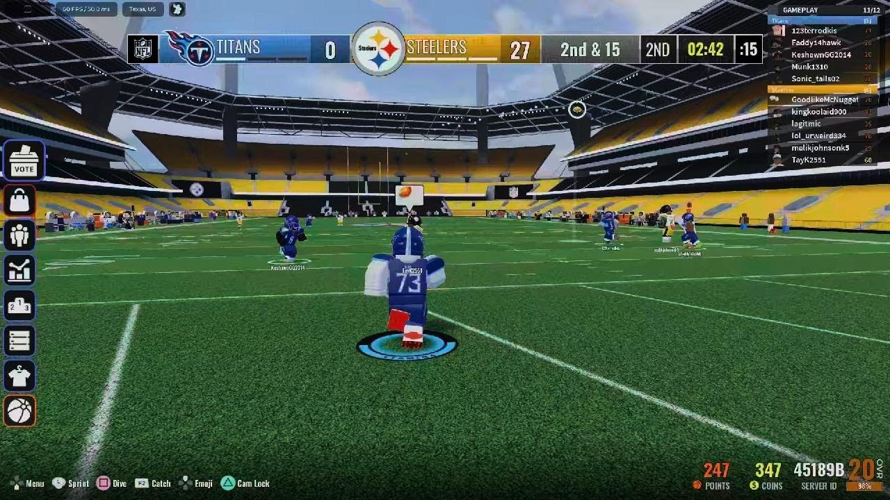 Roblox nfl universe return touchdown!!!! - YouTube