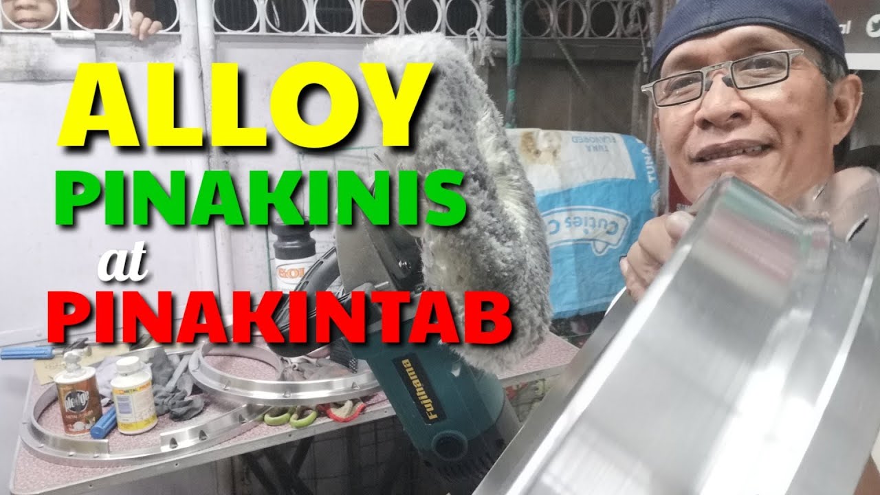 POLISHING NG METAL ALLOY NA MAGASPANG I DA HUSTLER'S TV - YouTube