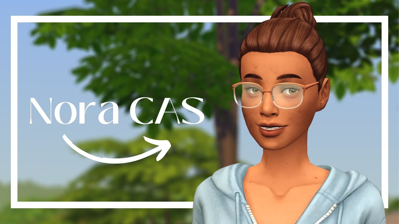I'm starting a new The Sims 4 series | Meet Nora Jones + CC List - YouTube