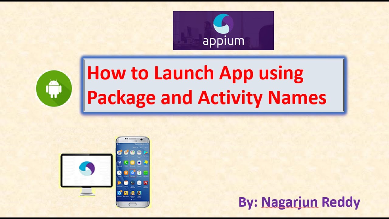 How To Launch App Using Package And Activity Names YouTube how-to-launch-app-using-package-and-activity-names-youtube