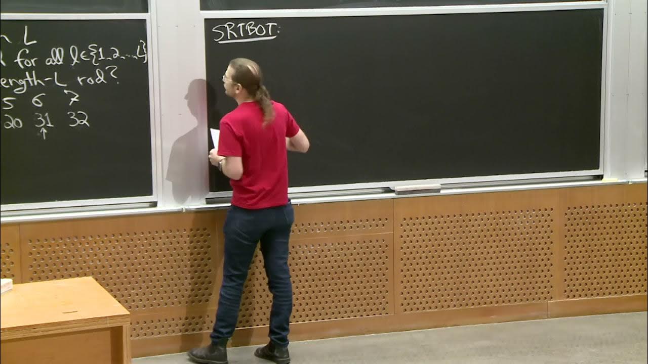 18. Dynamic Programming, Part 4: Rods, Subset Sum, Pseudopolynomial ...