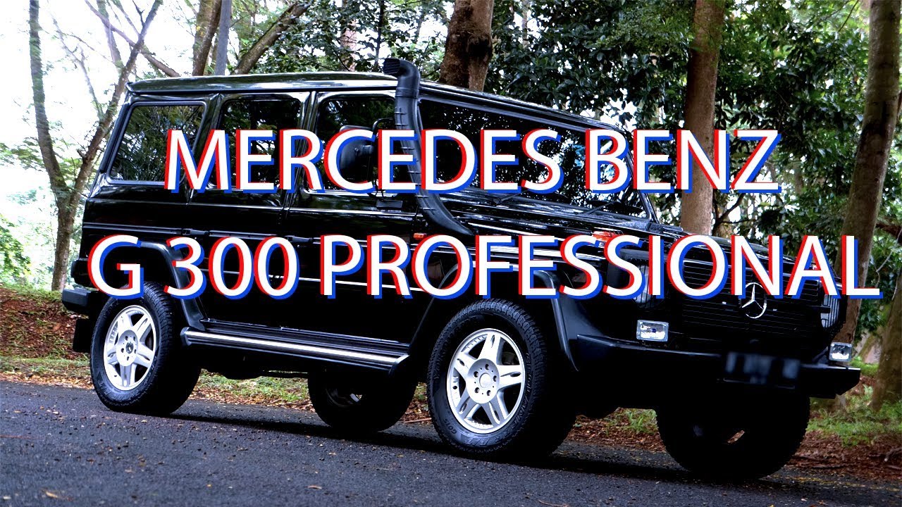 car review #3 Mercedes Benz G 300 Professional Review - YouTube