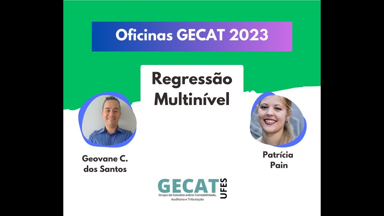 8. Oficina GECAT - Modelo Multinível - YouTube