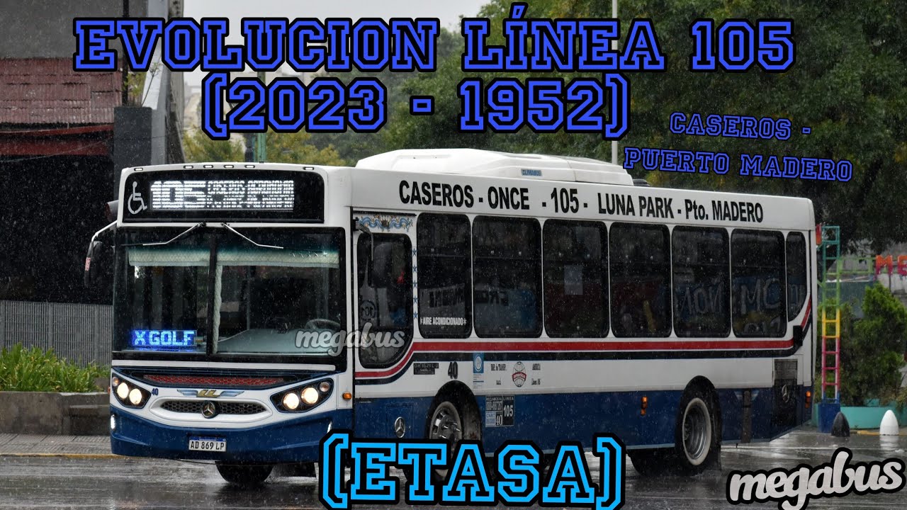 A recordar los TATSA... | Evolución Línea 105 - YouTube