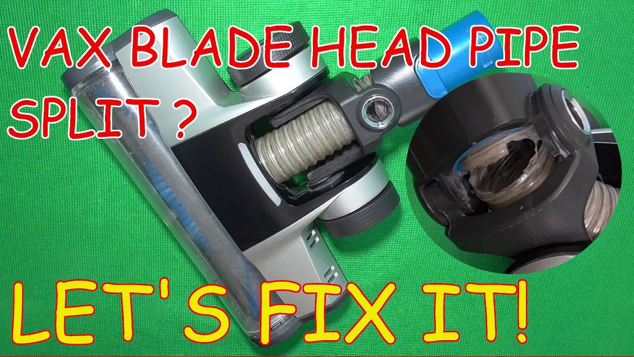 How to replace a split hose on a Vax Blade floor head - YouTube