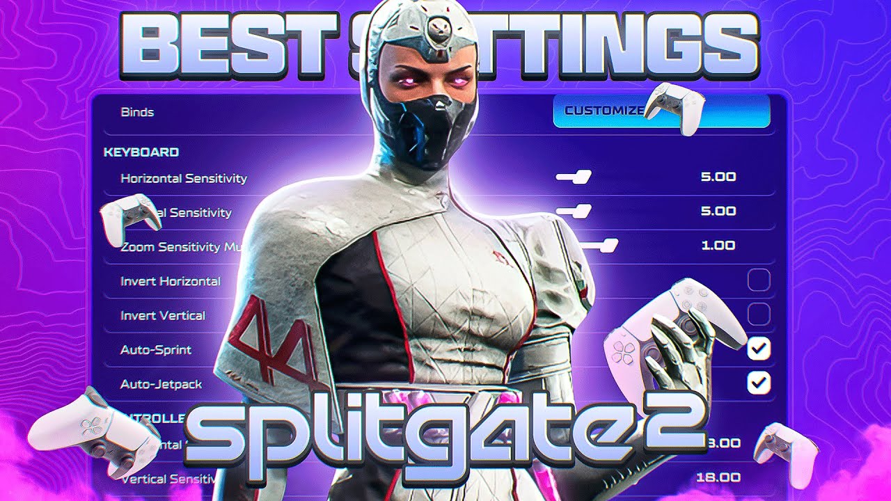 BEST SETTINGS FOR SPLITGATE 2 FAST PORTALS ON CONTROLLER! - YouTube