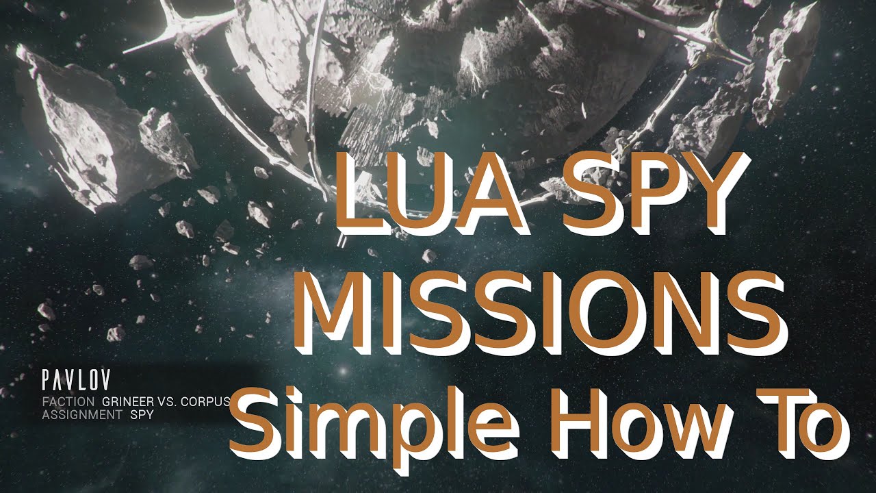 Warframe - Lua Spy Missions with Limbo - How to (Short and Clear) - YouTube