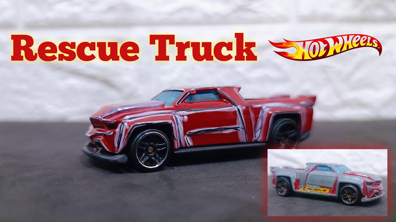 Hot Wheels Restoration - Rescue Truck - YouTube