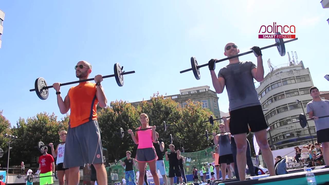 Mega Aula Body Pump - Solinca Porto Lazer - YouTube