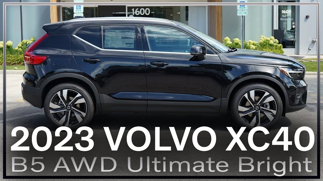 NEW 2023 XC40 B5 AWD Ultimate Bright | Schaumburg, IL. | Patrick Volvo Cars - YouTube