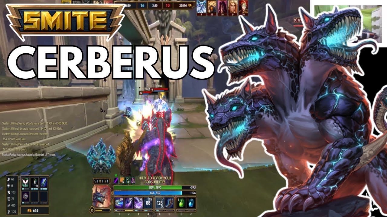 First Time Using CERBERUS – SMITE Gameplay Ep.27 - YouTube