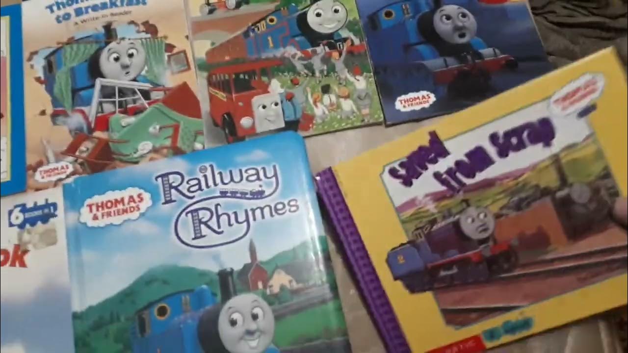 my thomas and friends book collection - YouTube