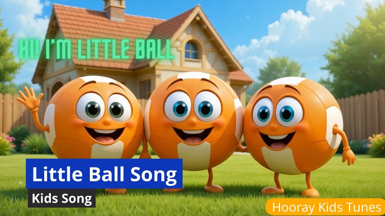 🏀 Little Ball Song | Kids Songs & Nursery Tunes 🎤 - YouTube