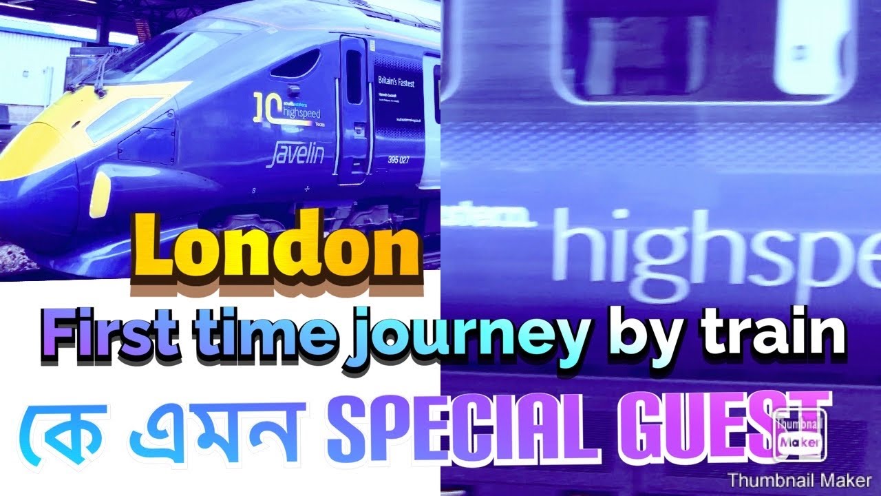 KENT TO LONDON/ FIRST TIME JOURNEY BY TRAIN 🚆 November 2021 Uk ...