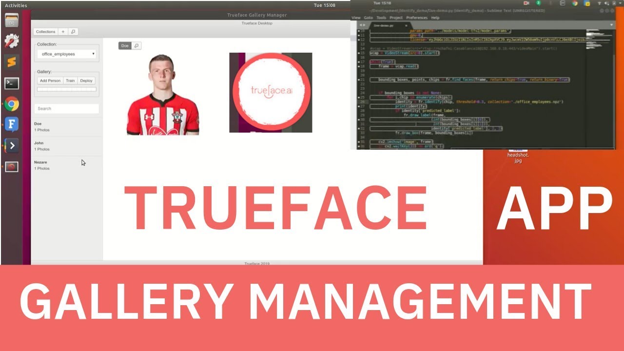 Gallery Management App | Trueface - YouTube