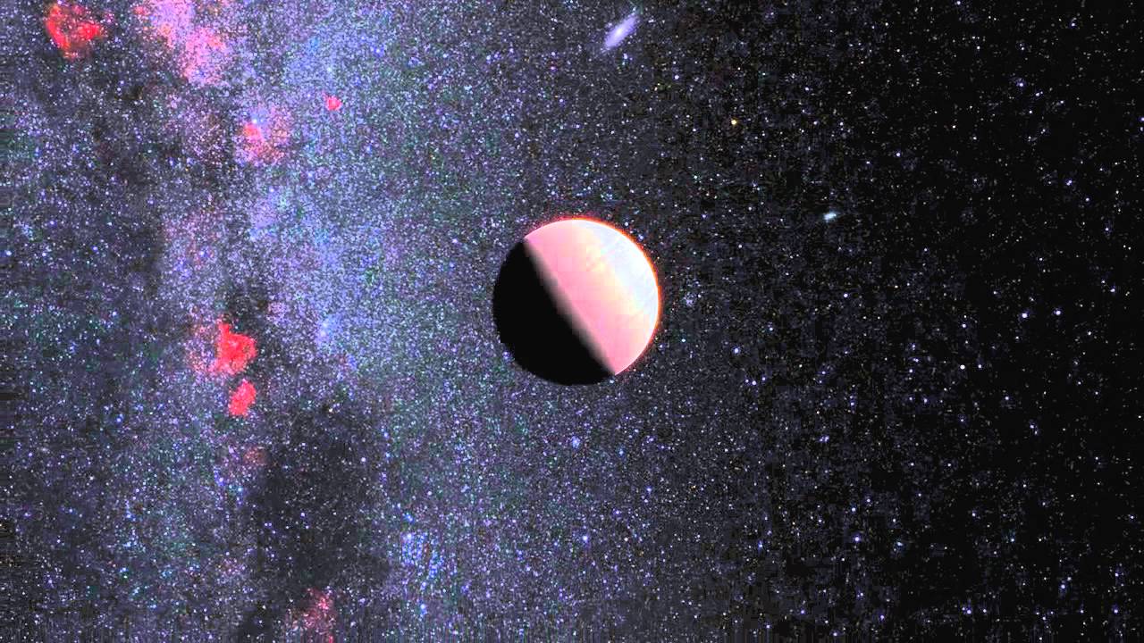 Famous Exoplanet Tau Boötis b in deep space (Artist's impression) - YouTube