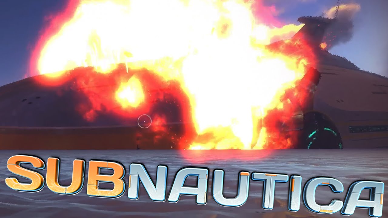 EXPLODING Aurora Multiple times in SUBNAUTICA - YouTube