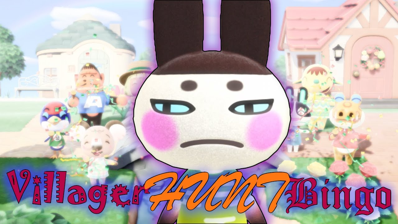 ACNH - Villager Hunt Bingo on Twitch - YouTube