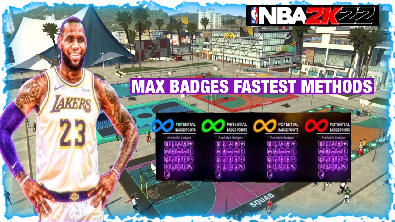 FASTEST WAY TO GET MAX BADGES & 99 OVERALL in NBA 2K22 (MAX IN 1 DAY ...