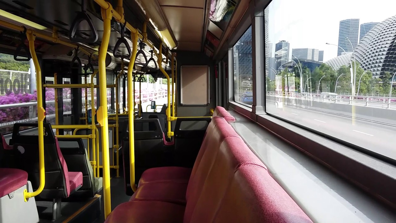 SBS9808D on Service 70: Shenton Way to Nicoll Highway - YouTube