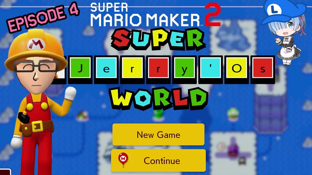 Super Jerry'Os World (Episode 4) - SMM2 AMAZING SUPER WORLD Showcase ...