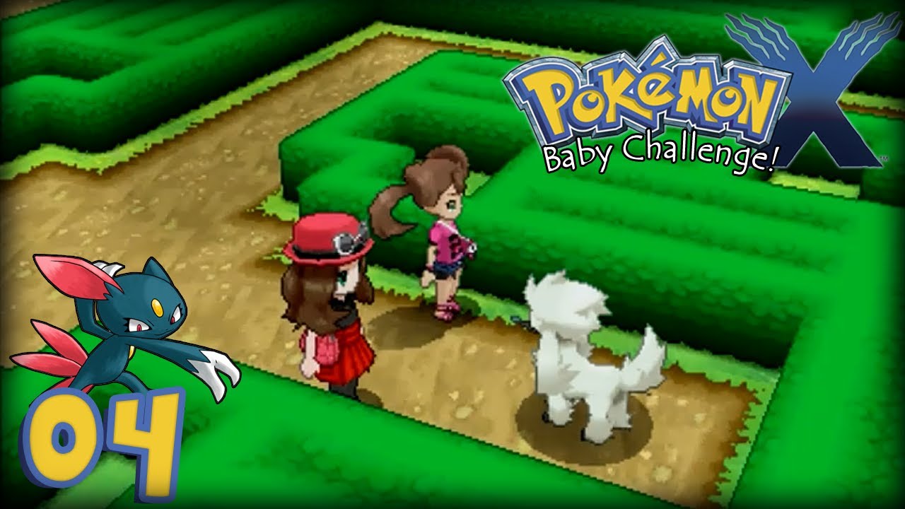 Pokémon X [Baby Challenge] #4 - ¡El Furfrou del ricachón! - YouTube